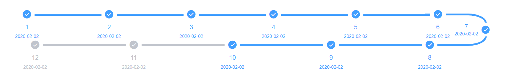 基于 Element UI可换行的Setps步骤条_如何让 el-steps 自适应换行-CSDN博客