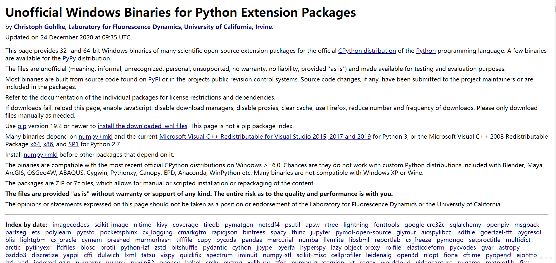 Python常用的第三方库下载python常用第三方库下载python常用库打包下载 Csdn博客