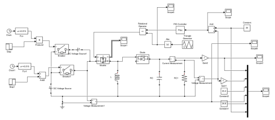 Buck-Boost 电路的建模与仿真simulink电路仿真图_buck-boost电路数学模型-CSDN博客