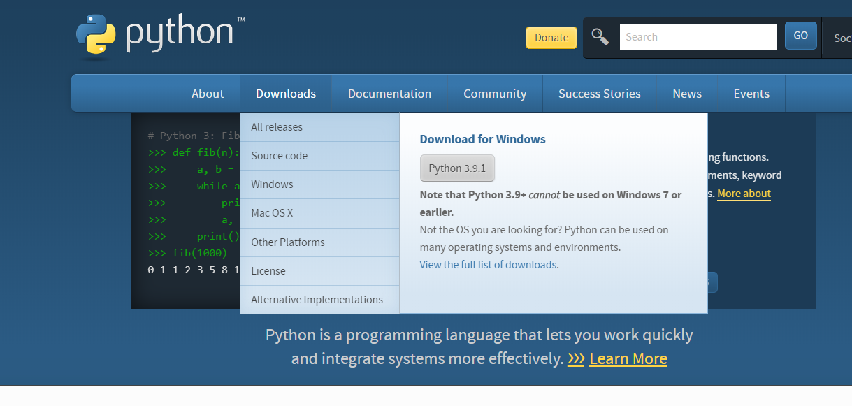 [ ]The Python Tutorial#Using the Python Interpreter - Programmer Sought