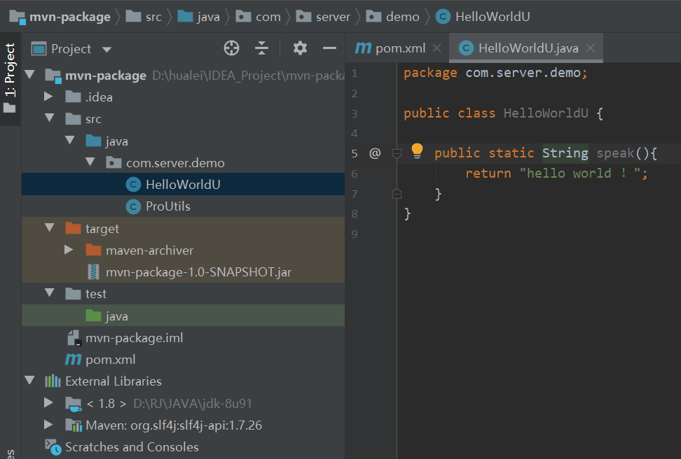 IDEA中用maven打出的jar包只有一个META-INF文件夹，没有java的源码？？？_jar包没有代码文件-CSDN博客