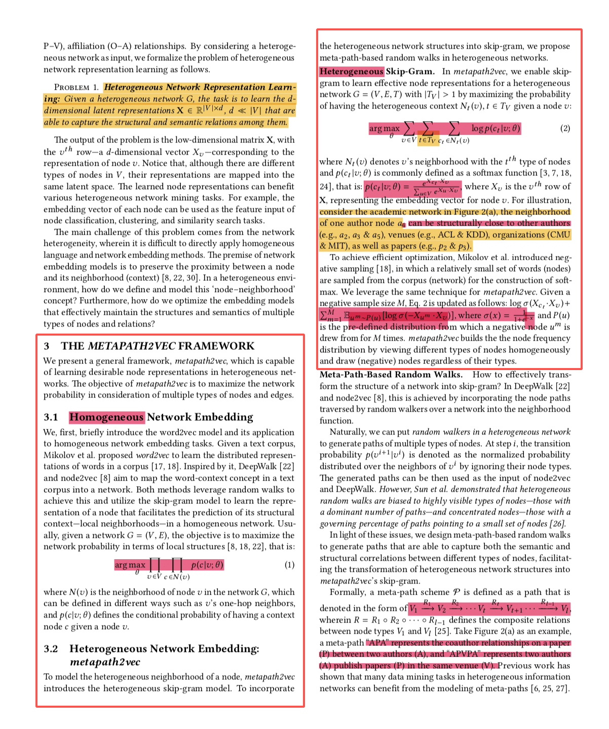 metapath2vec: Scalable Representation Learning for Heterogeneous Networks-CSDN博客