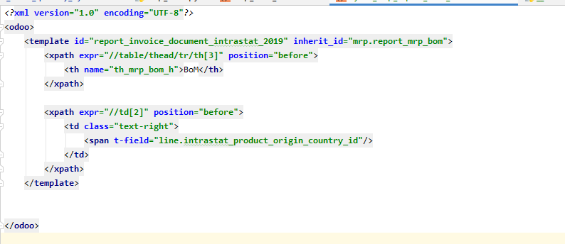 odoo开发：关于 xml ＜template＞标签 的继承修改方法_odoo template-CSDN博客