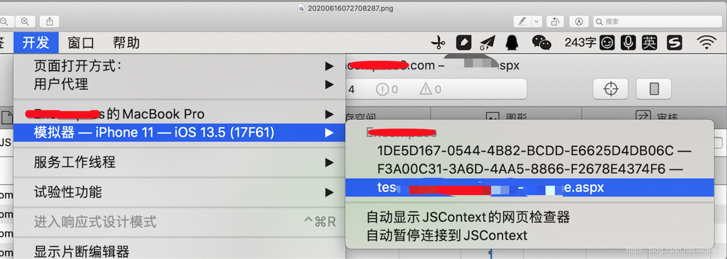 iOS Safari调试WebView_ios safari开启调试webview 无可检查的应用程序-CSDN博客