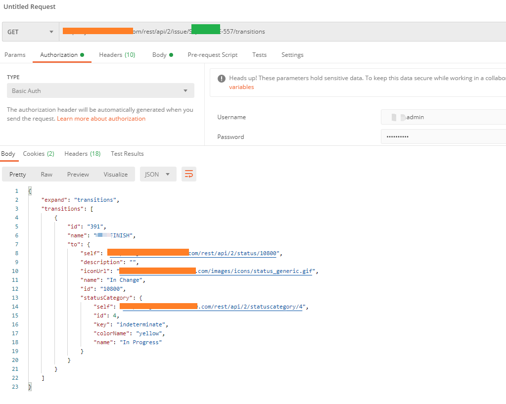 JIRA | 通过JIRA中的REST API更改问题状态_jira api更改状态-CSDN博客