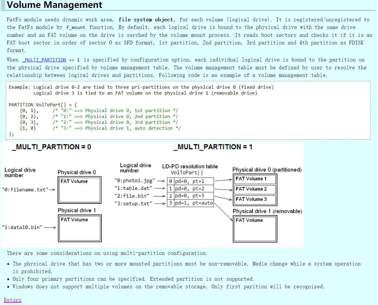 Fatfs多分区的读写_fatfs r0.12c-CSDN博客