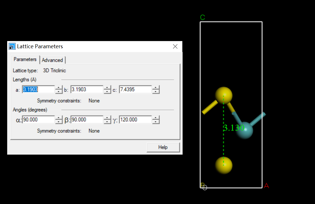 Material studio切胞操作_material studio真空层-CSDN博客