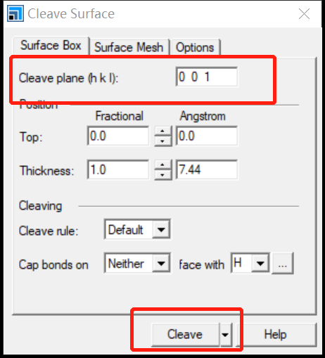 Material studio切胞操作_material studio真空层-CSDN博客