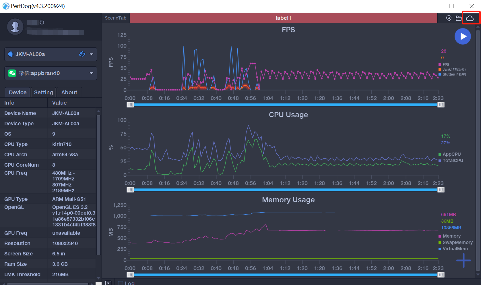 【学习笔记】APP性能---使用Perfdog测试APP和小程序的性能_perf-doctor-CSDN博客