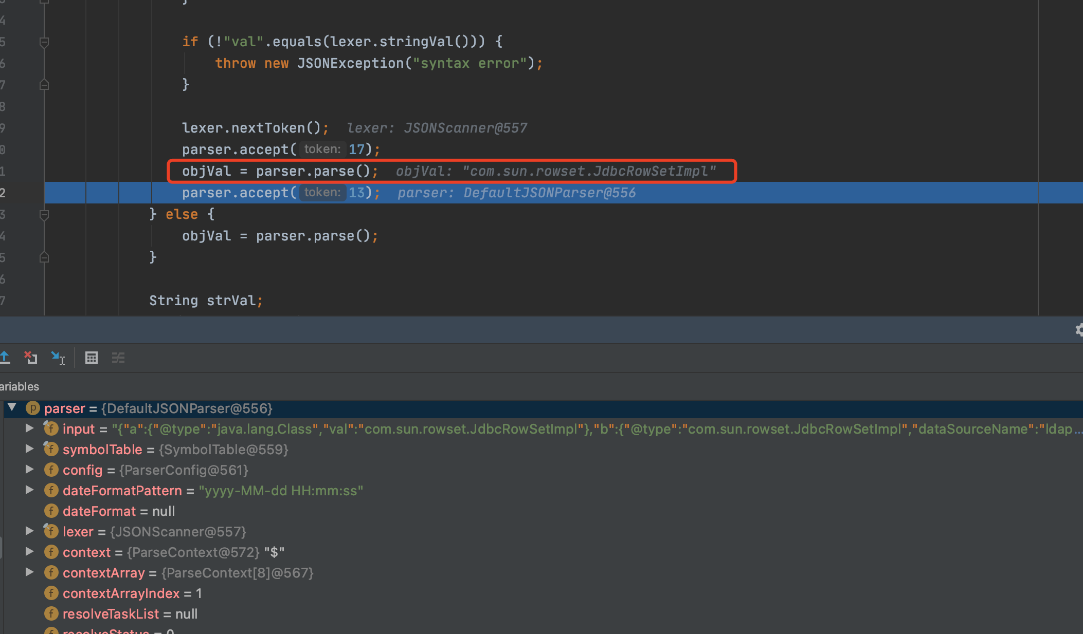 反序列化漏洞例子——fastjson反序列化漏洞的调试与分析_com.alibaba.fastjson.util.anticollisionhashmap-CSDN博客