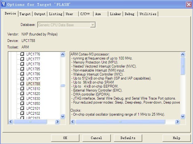 Cortex-M3 (NXP LPC1788)之开发环境搭建_lpc1788开发指南-CSDN博客