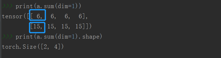 torch.sum(dim=int)实例理解_sum(dim=1)-CSDN博客
