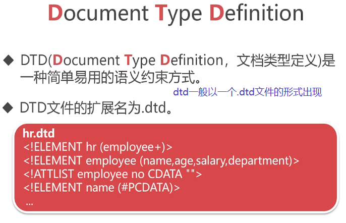 XML二：XML语义约束DTD简介；DTD示例；XML Schema；-CSDN博客