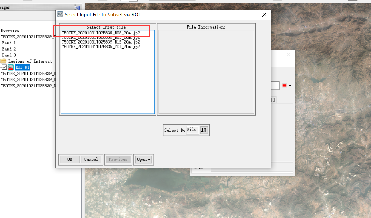 ENVI打开sentinel2数据，以及裁剪和波段合成_sentinel2rgb波段融合-CSDN博客