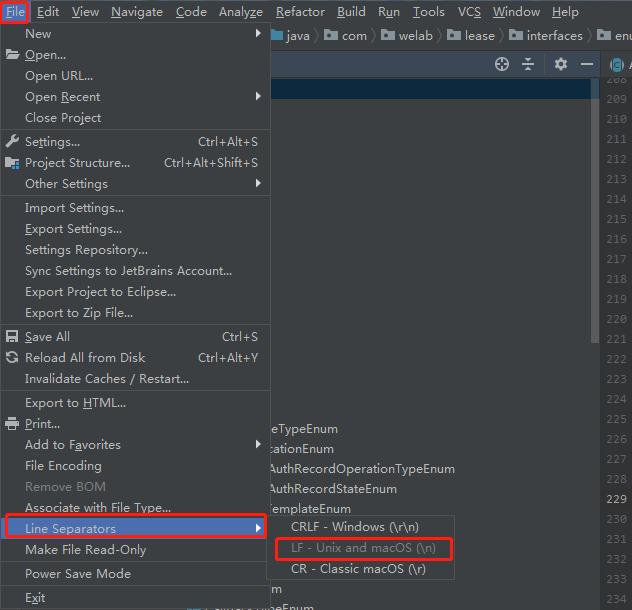 问题：使用idea，编译git文件，只修改一行提交时候发现是文件覆盖_idea提交一行显示更新整个文件-CSDN博客