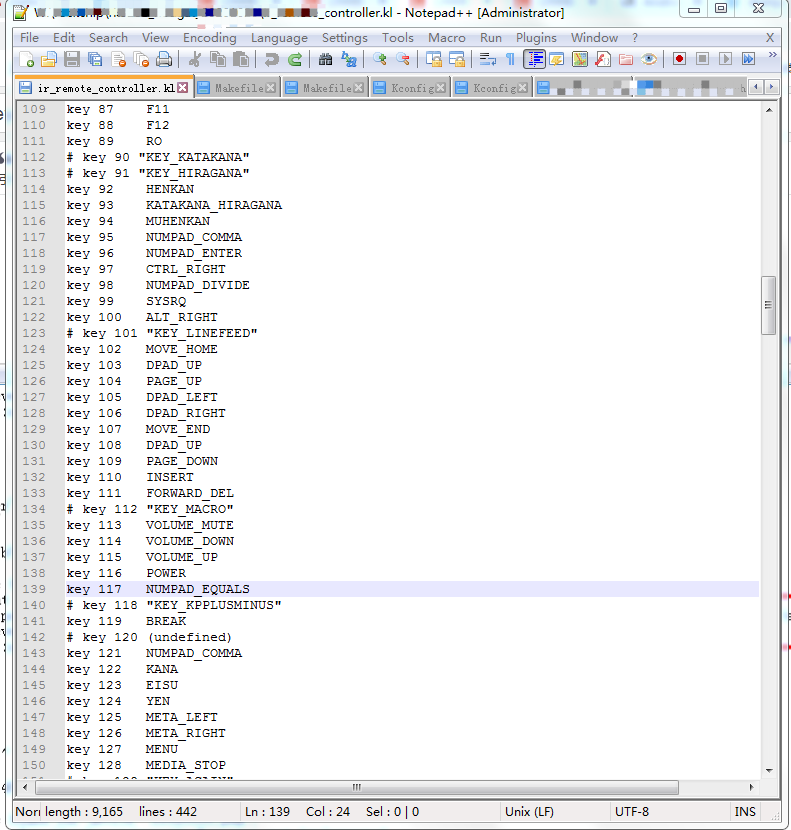 2020-12-30 Android红外遥控器调制kl(KeyLayoutFile)文件的映射等知识点_怎么知道android系统选中的是哪个kl映射文件-CSDN博客