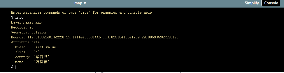 mapshaper在线的地图编辑器命令-CSDN博客