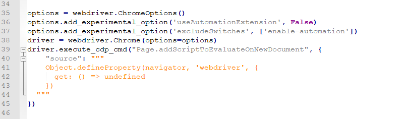 Selenium 屏蔽 Webdriver被识别出来 的一些解决办法 Csdn博客
