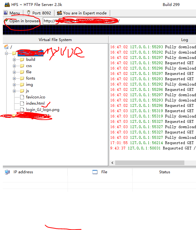 VUE打包发布（含http-serve、Nginx服务器的部署使用）_vue 服务端打包发布-CSDN博客