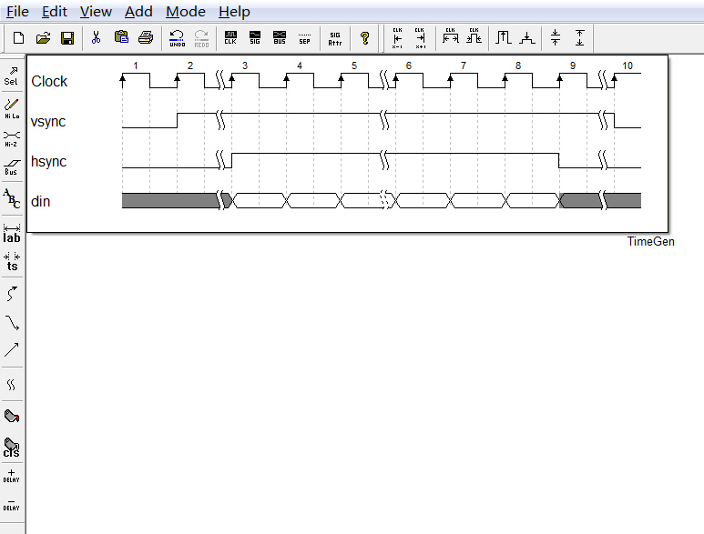 Time Gen使用-------------绘制时序电路波形_高阻态的波形图怎么画-CSDN博客