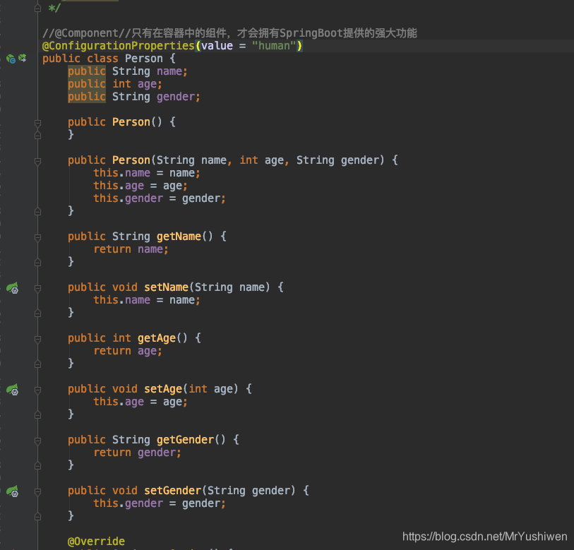 Springboot中配置绑定的三种方法 Configurationproperties注解 Configurationproperties字段别名 Csdn博客