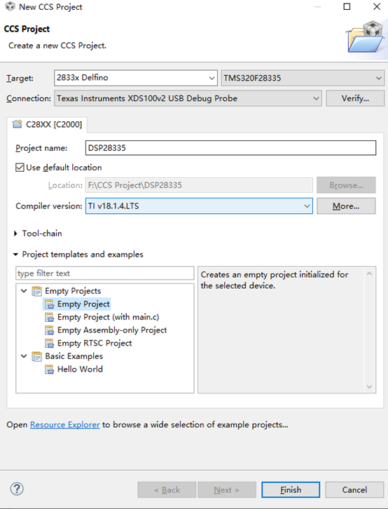 6.CCS新建工程及配置_ccs软件build属性配置-CSDN博客