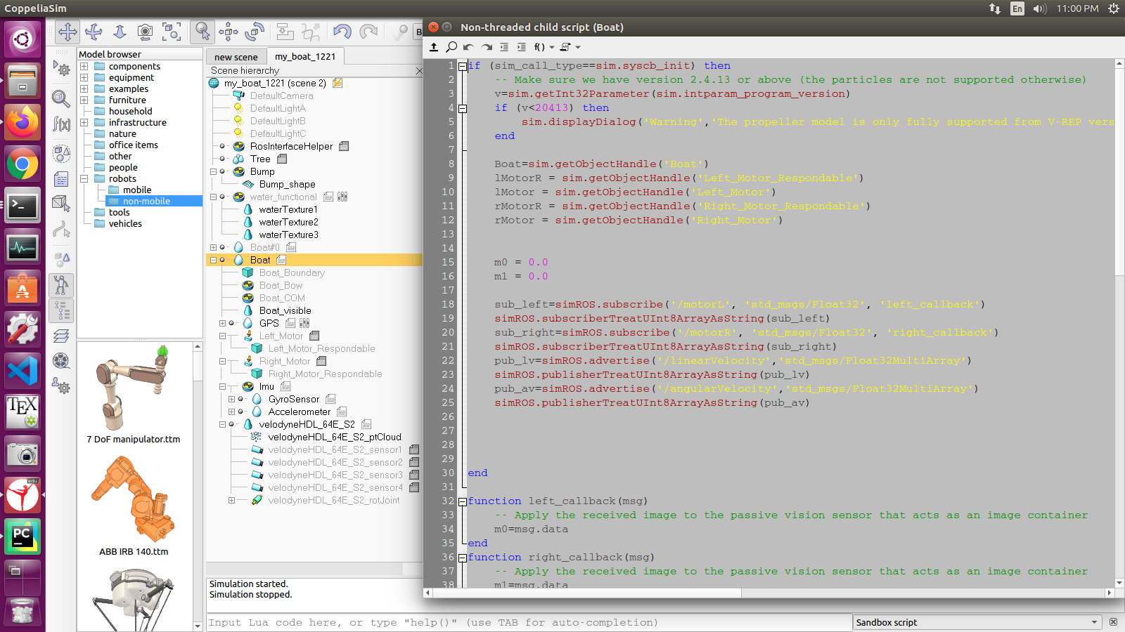 无人艇路径规划、避碰、路径跟踪控制(vrep仿真，含ros通信，rrt*，COLREGS，los，pid差速控制)_ros避碰-CSDN博客