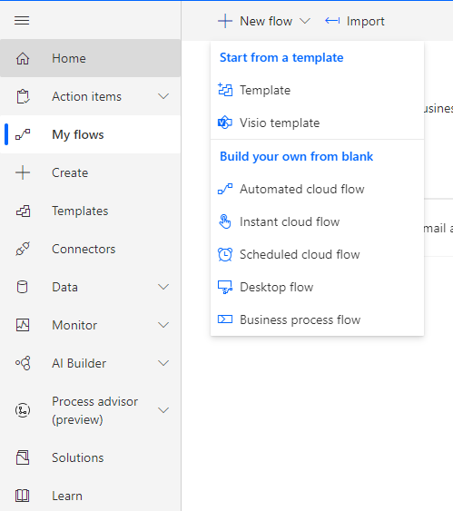 power automate功能概述与学习实践（Microsoft Flow）-CSDN博客