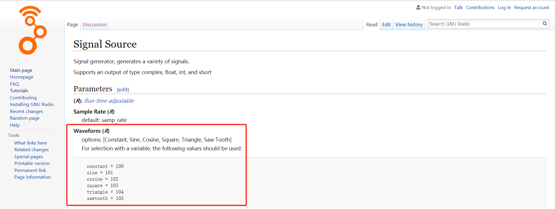 一起玩转GNU Radio：Signal Source模块_gnuradio udp source-CSDN博客