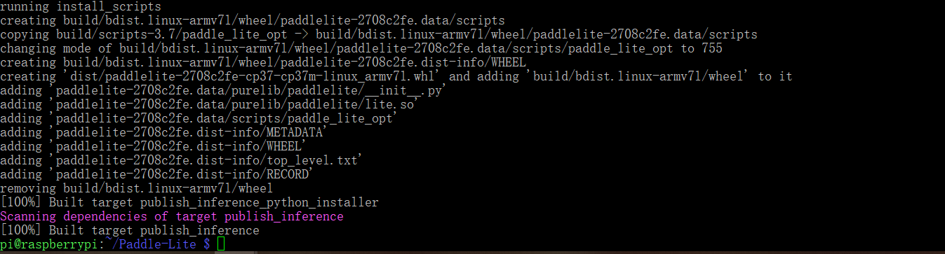 Paddle-Lite——在树莓派4B端（Raspi OS）基于python API部署Paddle模型_树莓派paddleocr模型的paddlelite部署-CSDN博客