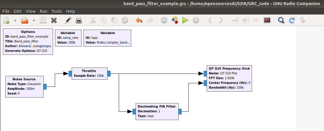 一起玩转GNU Radio：滤波器_gnuradio开源 lab shiyanshi-CSDN博客