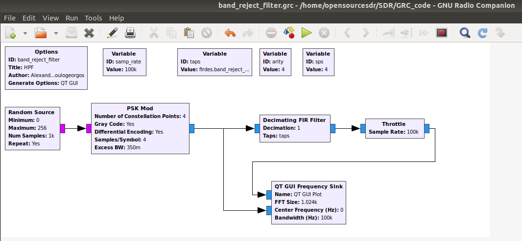 一起玩转GNU Radio：滤波器_gnuradio开源 lab shiyanshi-CSDN博客