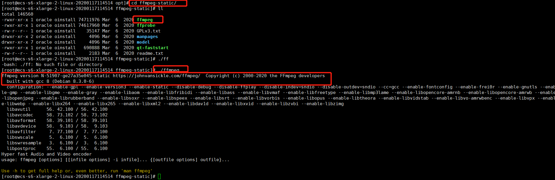 ffmpeg的部署和应用_ffmpeg 软连接-CSDN博客