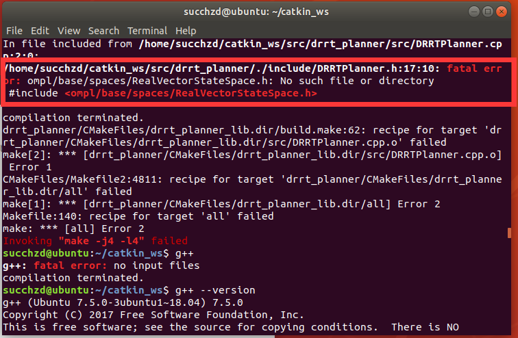 解决ROS编译时opml库找不到_ros opml-CSDN博客