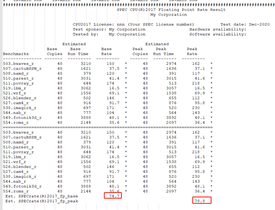 SPECCPU 2017测试指导_spec2017怎么跑一轮就出报告-CSDN博客