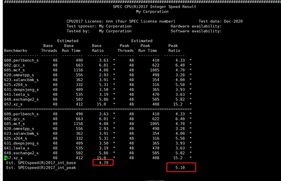 SPECCPU 2017测试指导_spec2017怎么跑一轮就出报告-CSDN博客