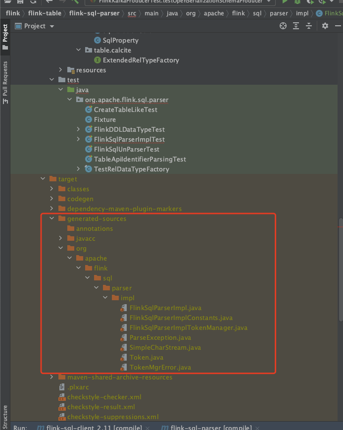 flink1.12编译源文件 FlinkSqlParserImpl 类缺失_flink impl的类找不到-CSDN博客