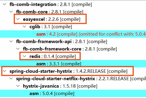 EasyExcel依赖asm包冲突问题解决_easyexcel重新打包后怎么还是报错冲突-CSDN博客