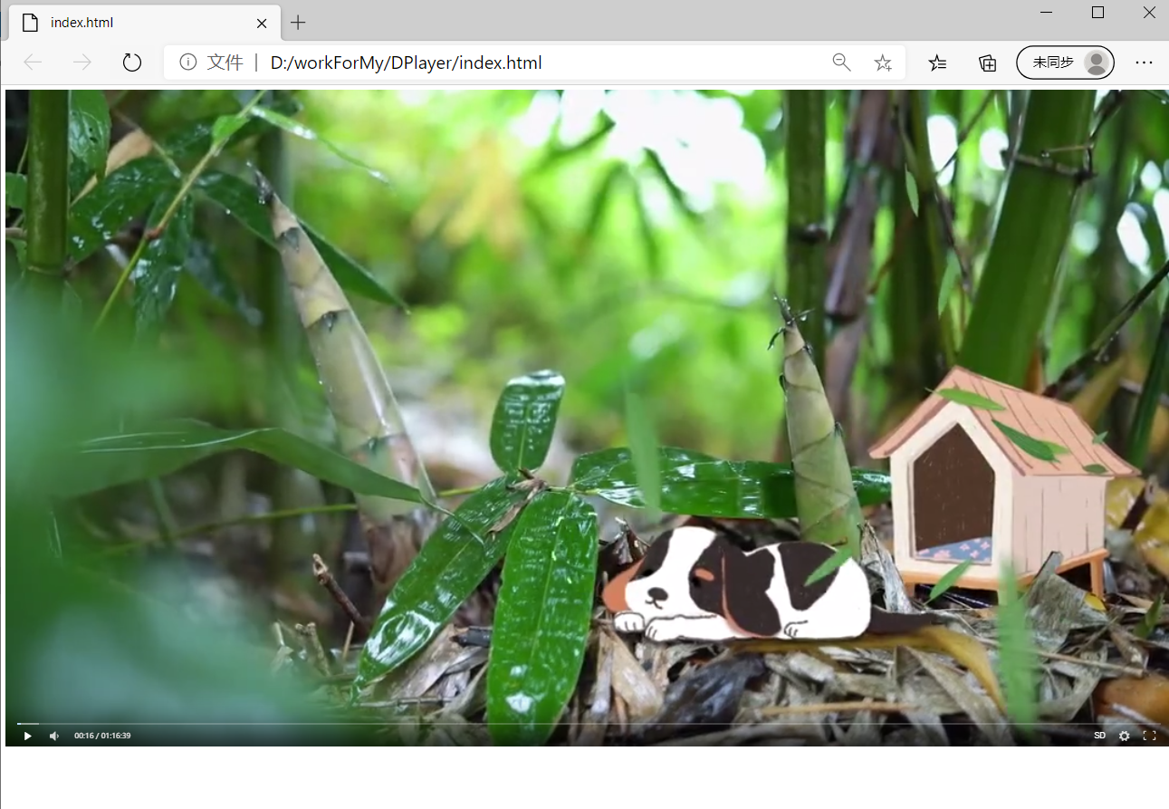 最简要的DPlayer样例_dplayer demo-CSDN博客