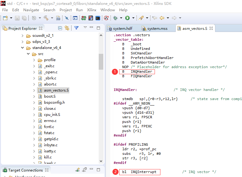ZYNQ中断过程分析_zynq 中断 exception-CSDN博客