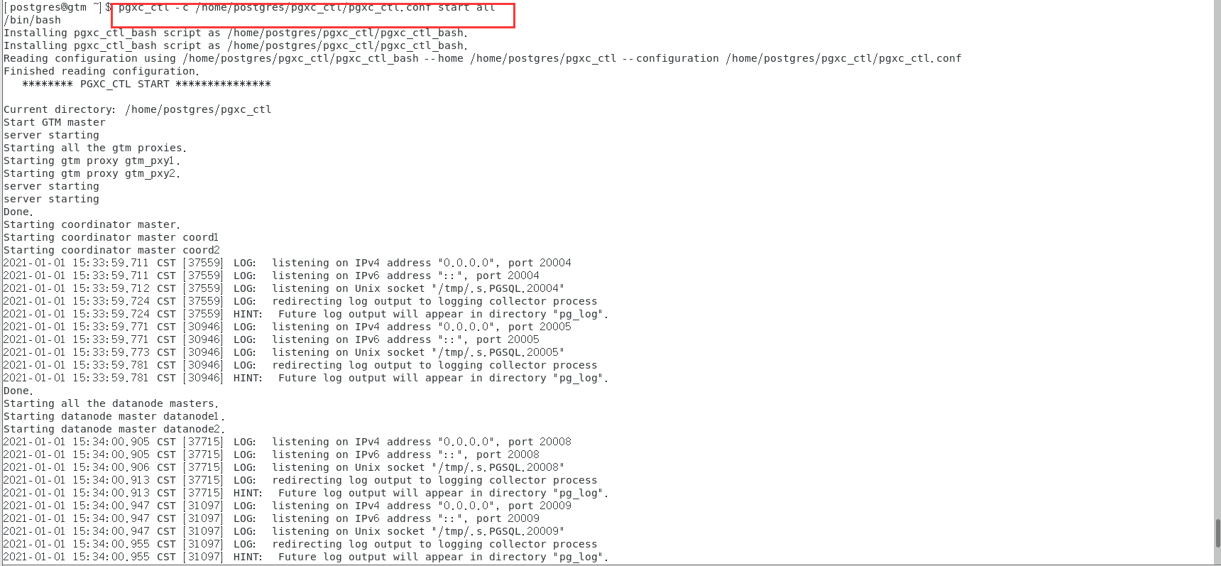 Postgresql -XL 10r.1.1安装部署详解（跳过N多坑）_Mr Wang YI的博客-CSDN博客