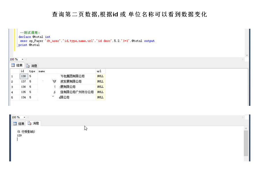 SQL Server存储过程之通用数据分页_sql server 分页存储过程 通用版-CSDN博客