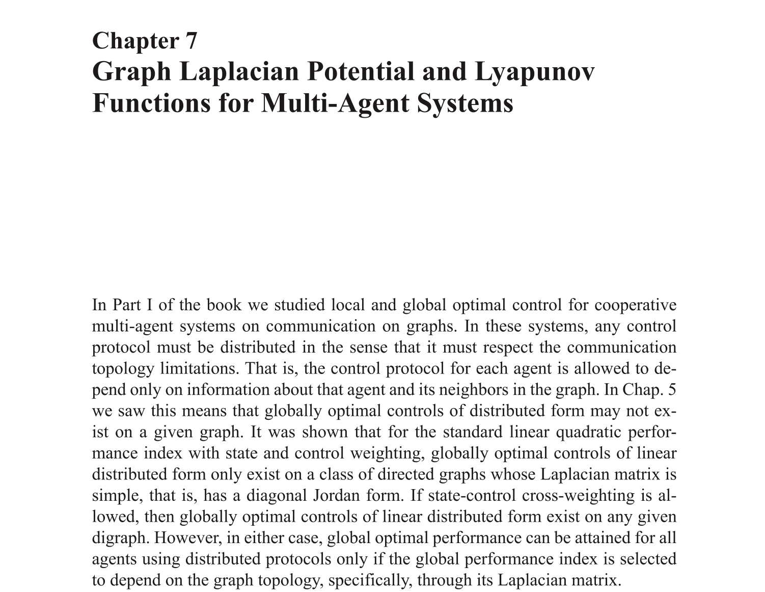【控制】能量函数Graph Laplacian Potential and Lyapunov Functions for Multi-Agent Systems-CSDN博客