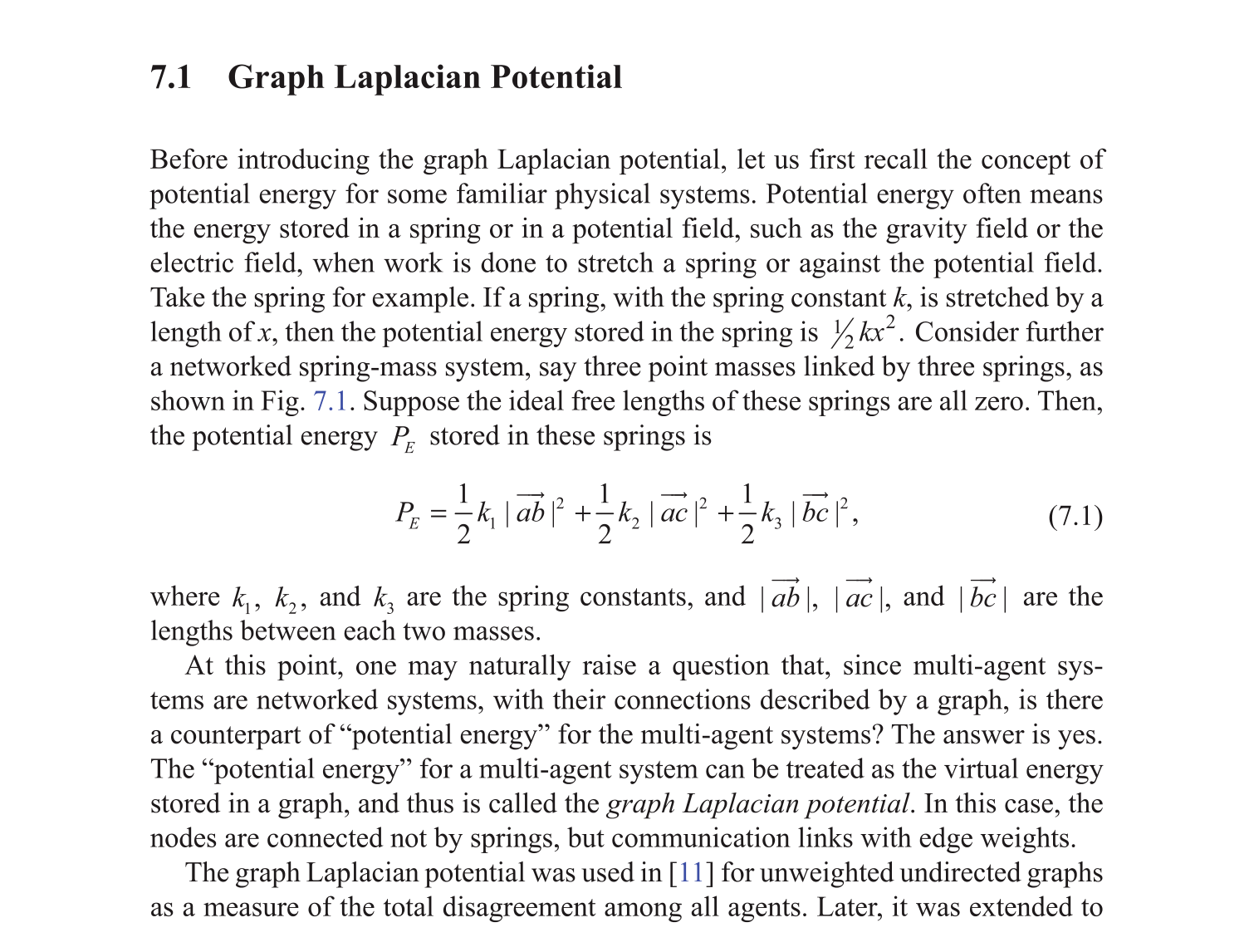 【控制】能量函数Graph Laplacian Potential and Lyapunov Functions for Multi-Agent Systems-CSDN博客