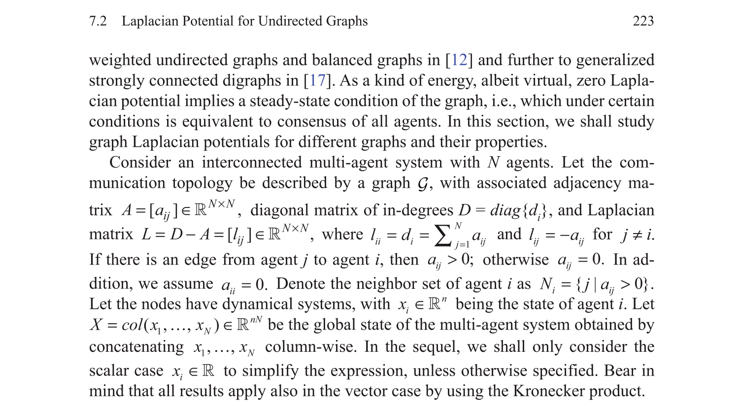 【控制】能量函数Graph Laplacian Potential and Lyapunov Functions for Multi-Agent Systems-CSDN博客