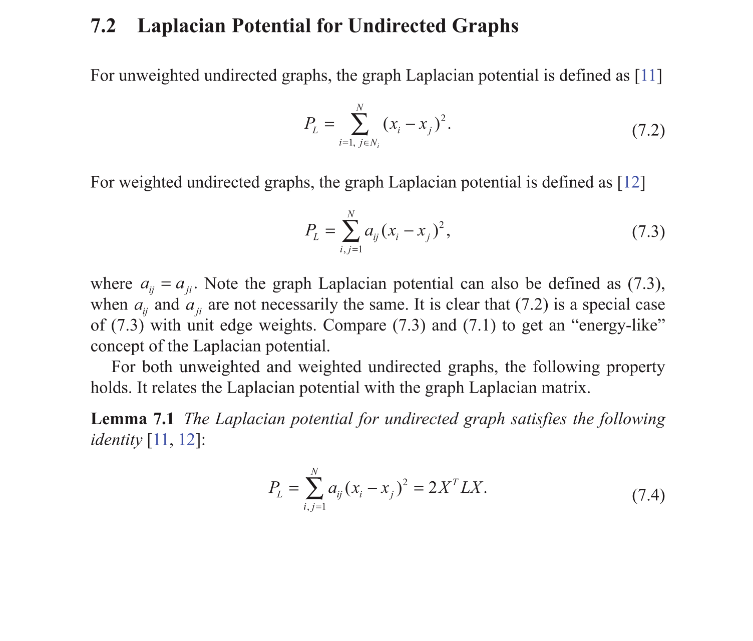 【控制】能量函数Graph Laplacian Potential and Lyapunov Functions for Multi-Agent Systems-CSDN博客