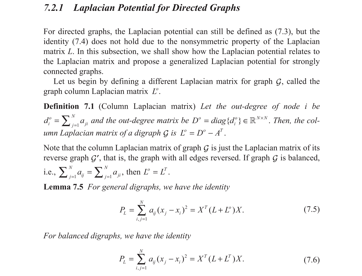 【控制】能量函数Graph Laplacian Potential and Lyapunov Functions for Multi-Agent Systems-CSDN博客