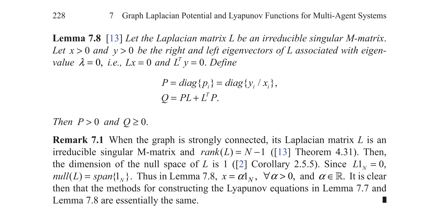 【控制】能量函数Graph Laplacian Potential and Lyapunov Functions for Multi-Agent Systems-CSDN博客