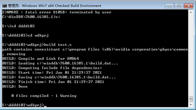 WDK开发环境构建驱动程序入门、Windows驱动程序的Check Build和Free Build_wdk build-CSDN博客