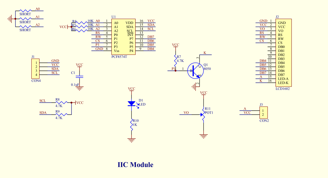 通过 I2C 驱动 LCD1602 液晶屏（51单片机）_i2c lcd1602-CSDN博客